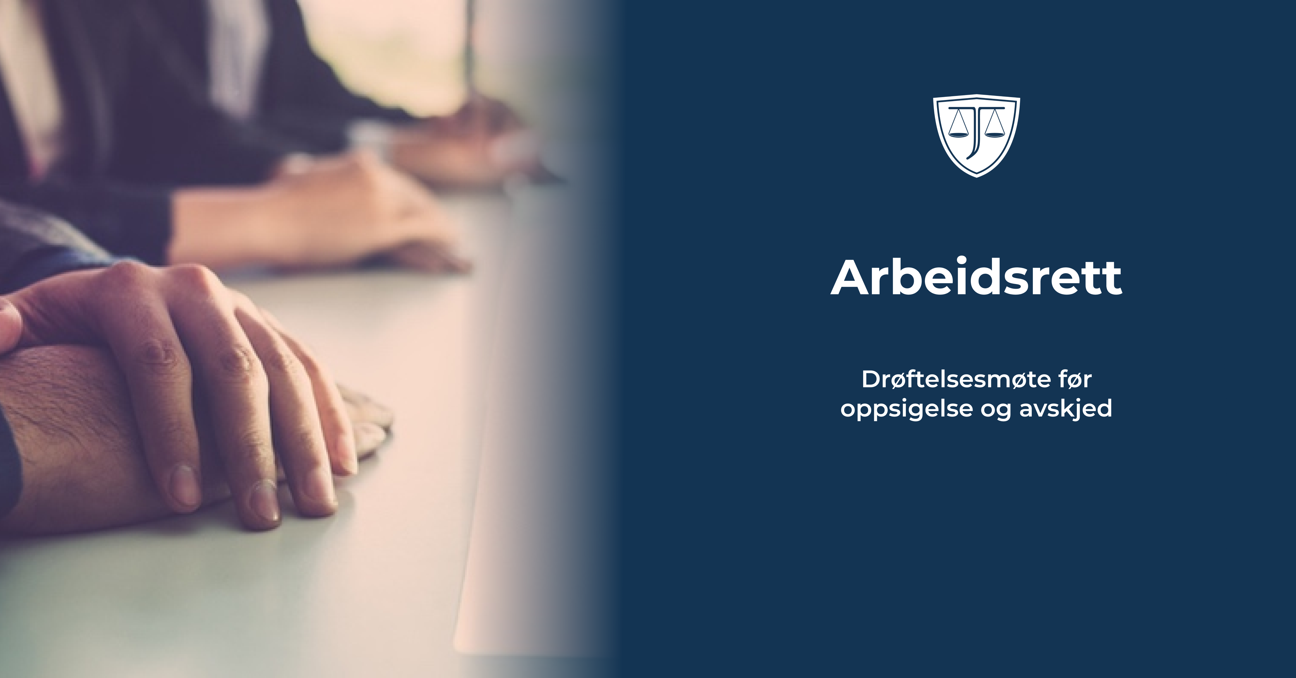 Drøftelsesmøte - Arbeidsmiljøloven § 15-1